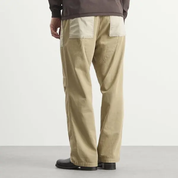 MAISON MARGIELA Cotton Contrast Workwear Trousers