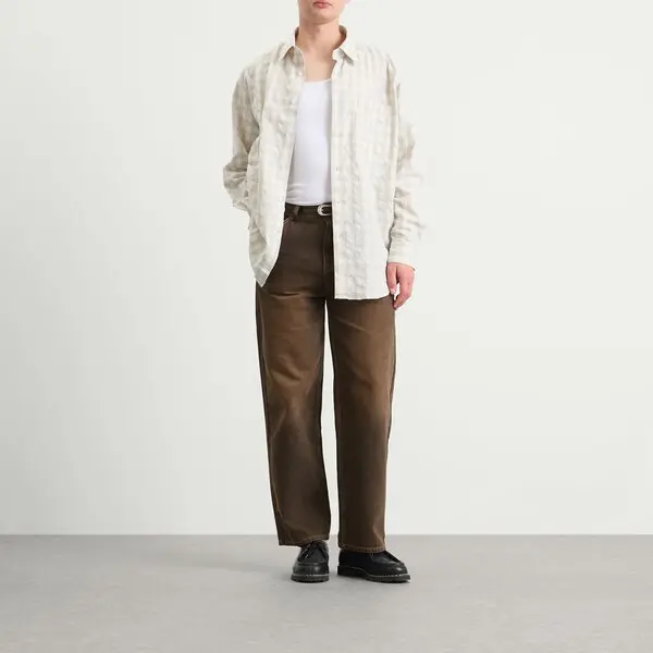 CARTER YOUNG Big Ben Jean - Brown Overdye