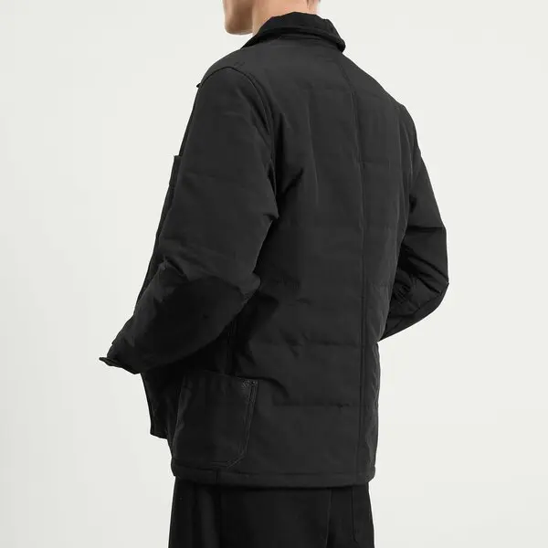 Junya Watanabe Oxford Leather Jacket In | Size: | Leather/eva | End Clothing