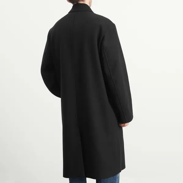 Dries Van Noten Wool Twill Overcoat