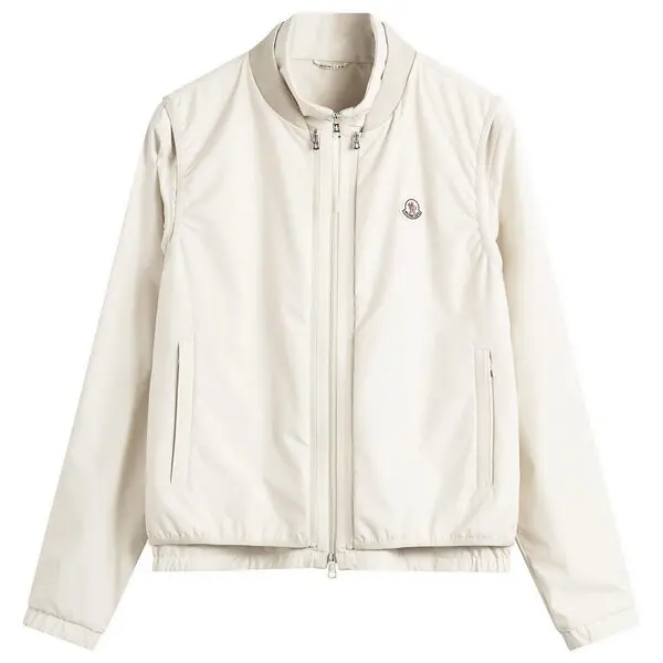 Moncler Hemmoor Jacket With Removable Gilet - Beige