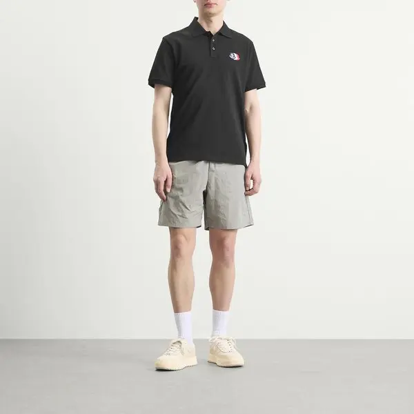 Moncler Tripe Crest Polo Shirt