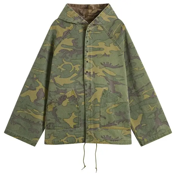 Needles Reversible Hooded Coat - Camo