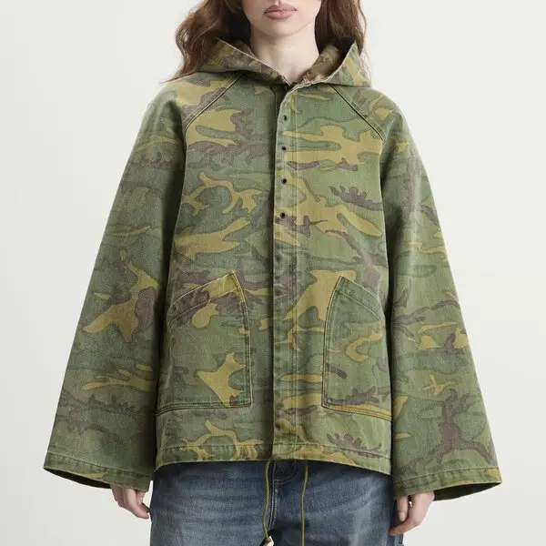 Needles Reversible Hooded Coat
