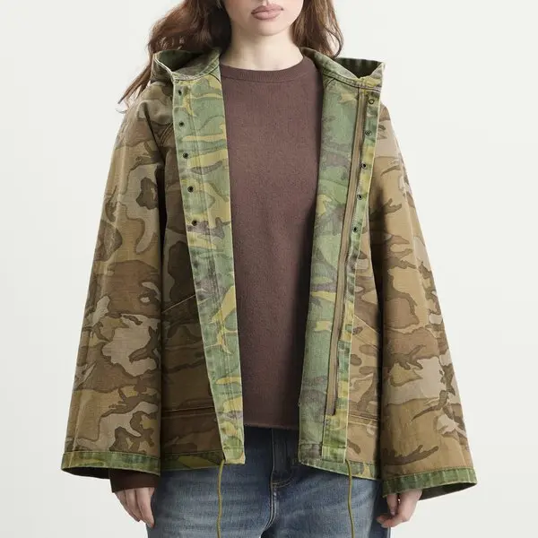 Needles Reversible Hooded Coat