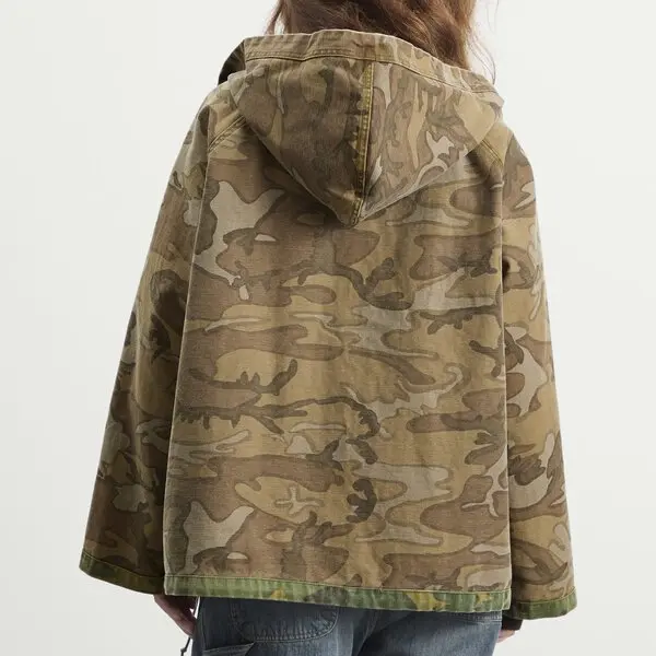 Needles Reversible Hooded Coat