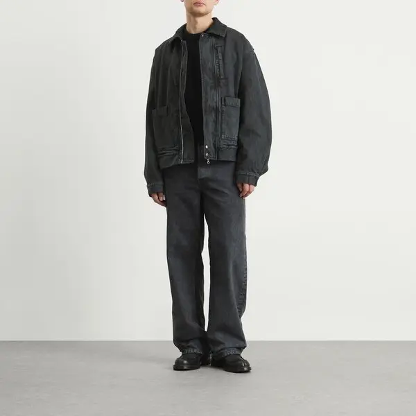 Dries Van Noten Heavy Weight Denim Washed Jacket