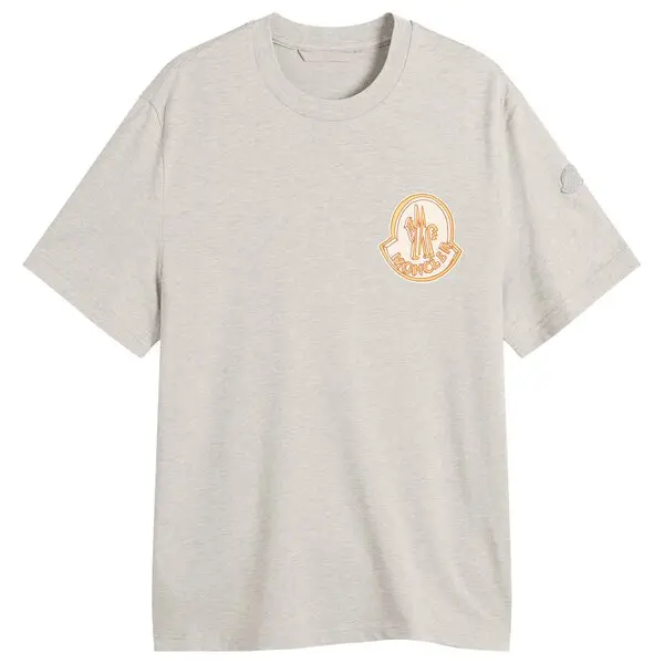 Moncler Logo T-shirt - Grey
