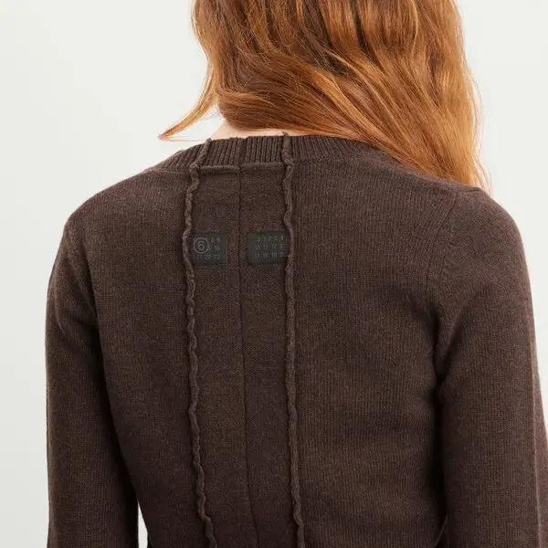MAISON MARGIELA V-neck Knitted Jumper