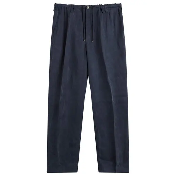 Dries Van Noten Curpo Washed Trouser - Navy