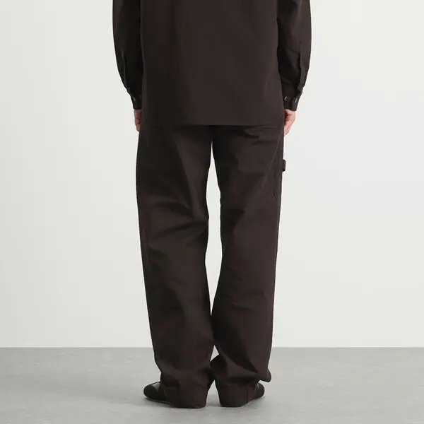 Dries Van Noten Overdyed Double Weave Cotton Cargo