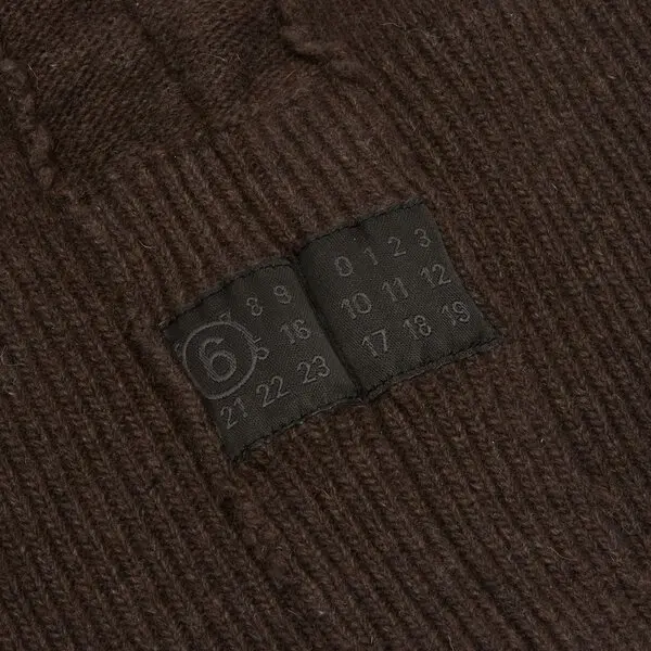 MAISON MARGIELA Knitted Balaclava Hood