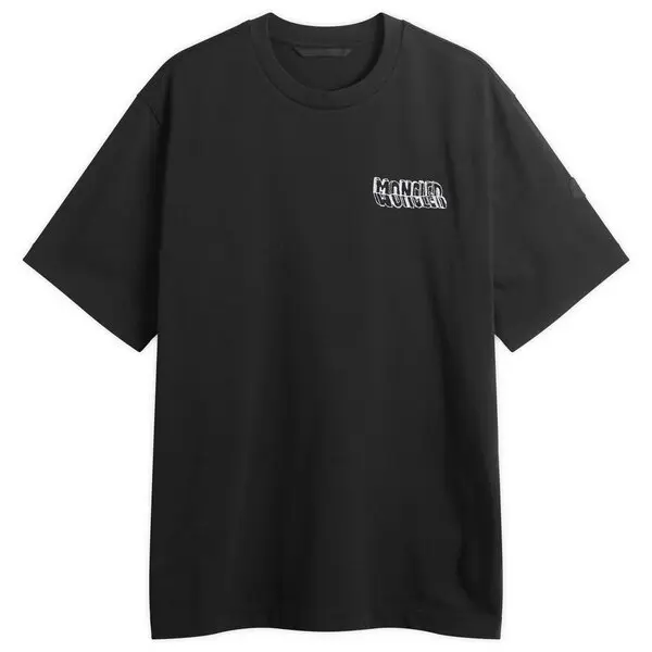 Moncler Back Graphic T-shirt - Black