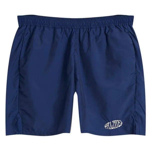 PALMES Oval Tennis Shorts - Blue