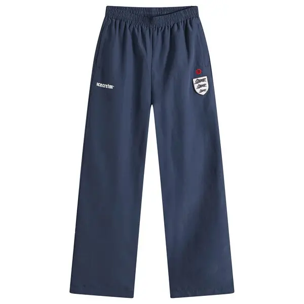 ICECREAM Running Dog Patch Football Track Pants In | Size: | Nylon/mesh | End Clothing - Navy