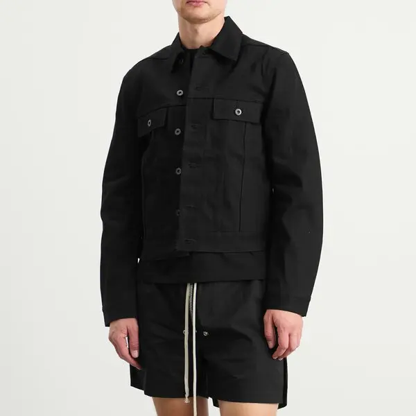 Rick Owens Denim Trucker Jacket