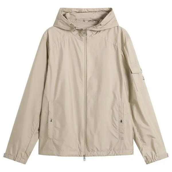 Moncler Etiache Light Weight Hooded Jacket - Beige