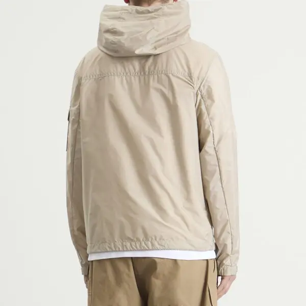 Moncler Etiache Light Weight Hooded Jacket - Beige
