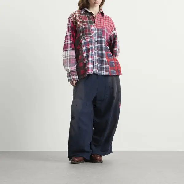 Needles Patchwork Flannel Shirt