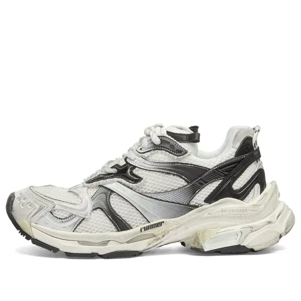 Balenciaga Runner 2 Gradient Sneaker - White/black