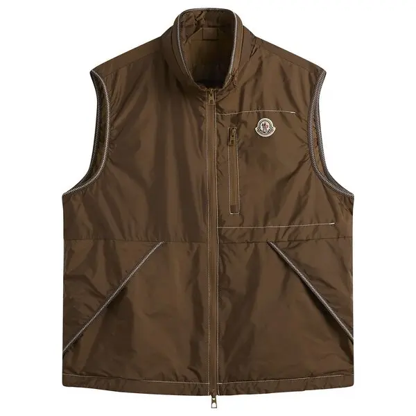 Moncler Ansiei Vest - Brown
