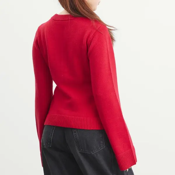Good American Button Front Knit Cardigan