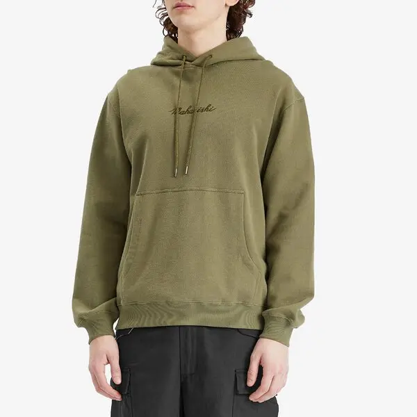 MAHARISHI Embroidered Popover Hoodie