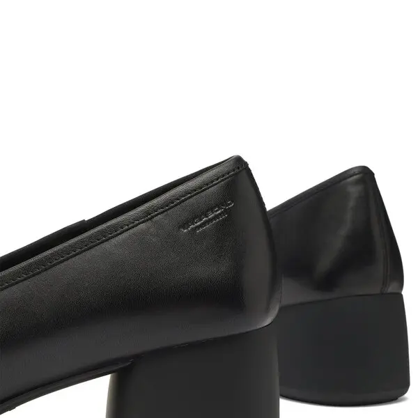 VAGABOND SHOEMAKERS Livia Block Heel Pumps - Black Leather
