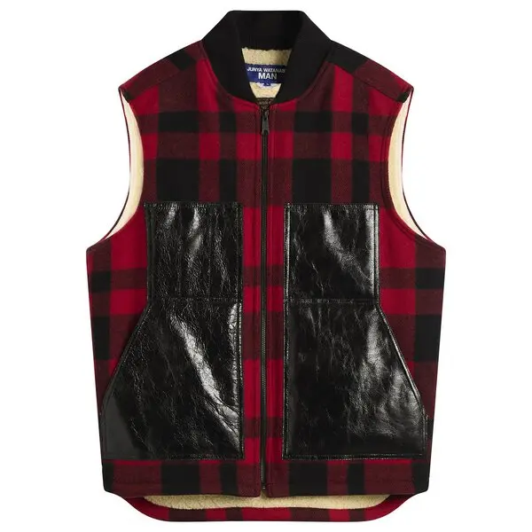 Junya Watanabe X Filson Wool Vest - Red