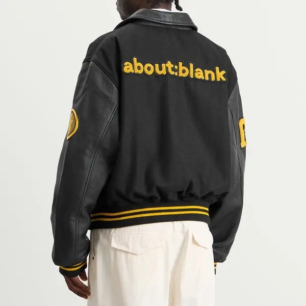 ABOUT:BLANK Letterman Jacket