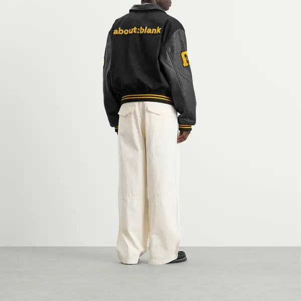 ABOUT:BLANK Letterman Jacket