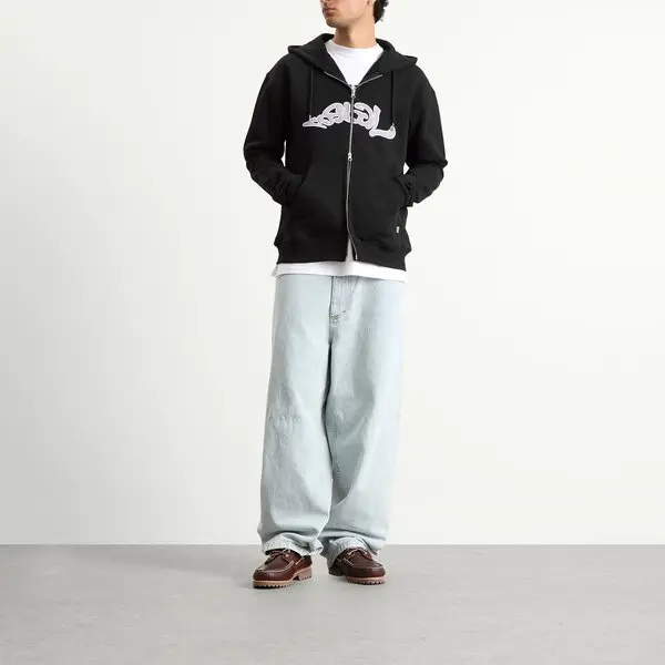 POSTAL Trip Applique Zip Hoodie