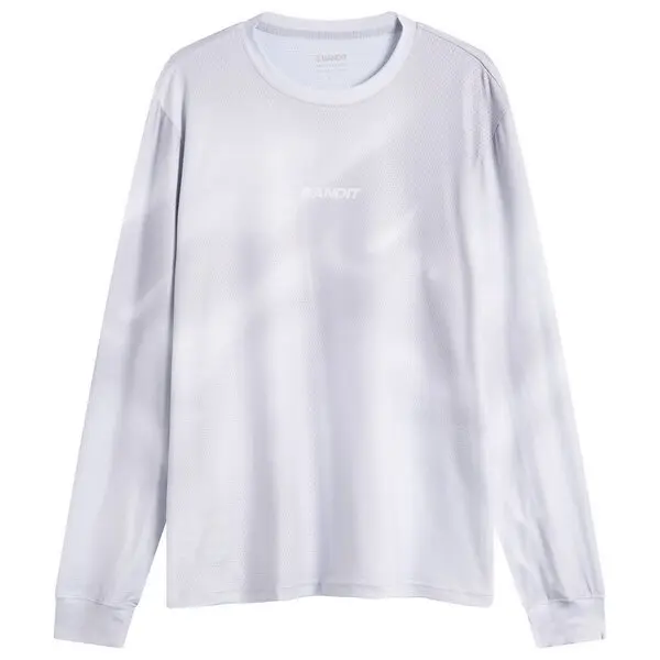 BANDIT Micromesh Long Sleeve Performance T-shirt Sea - Cement Multi