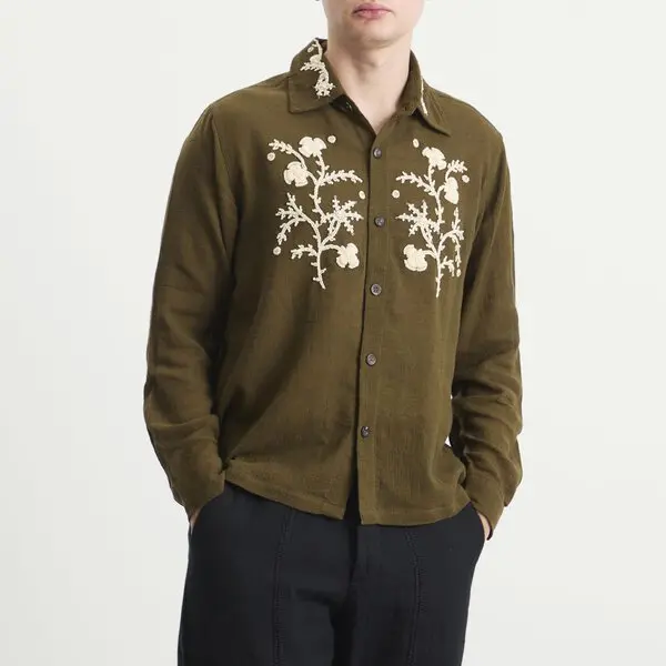 KARTIK RESEARCH Embroidered Western Shirt
