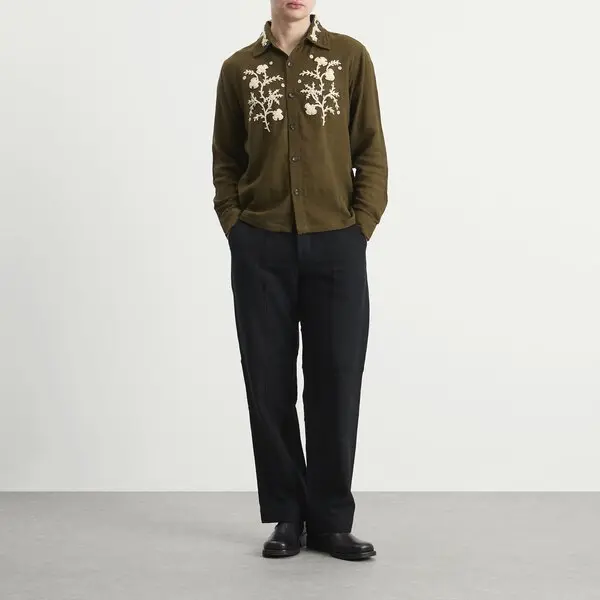 KARTIK RESEARCH Embroidered Western Shirt