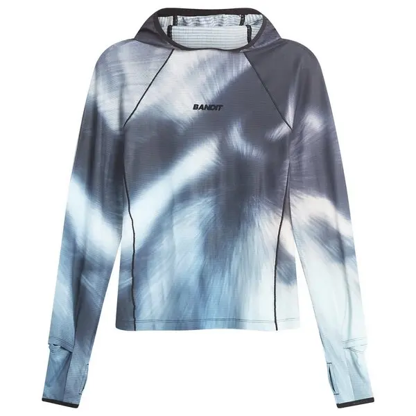 BANDIT Aura Grid Performance Hooded Performance Long - Storm Multi