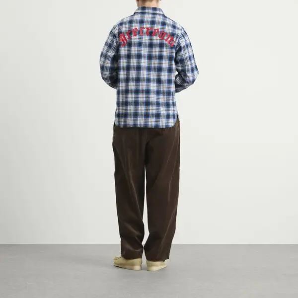 ICECREAM Mascot Check Shirt