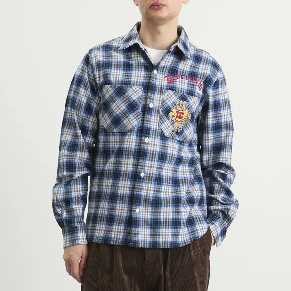 ICECREAM Mascot Check Shirt In | Size: | 100% Cotton | End Clothing