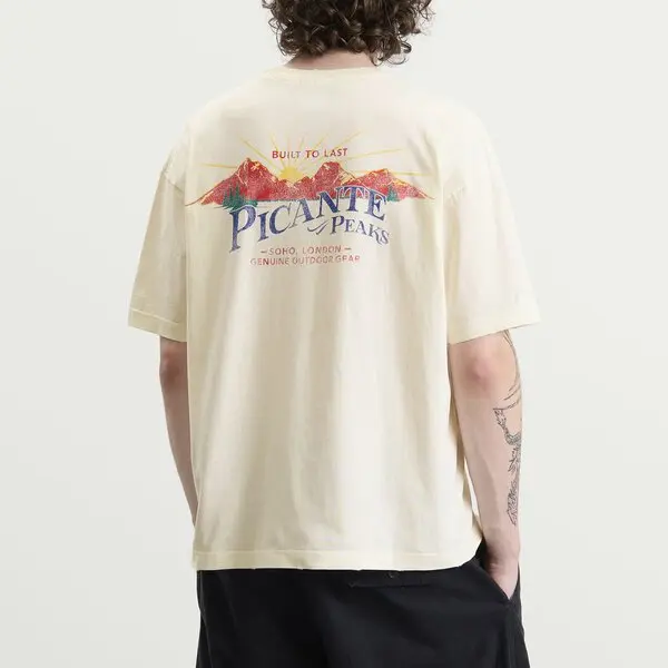 PICANTE Peaks Patch T-shirt