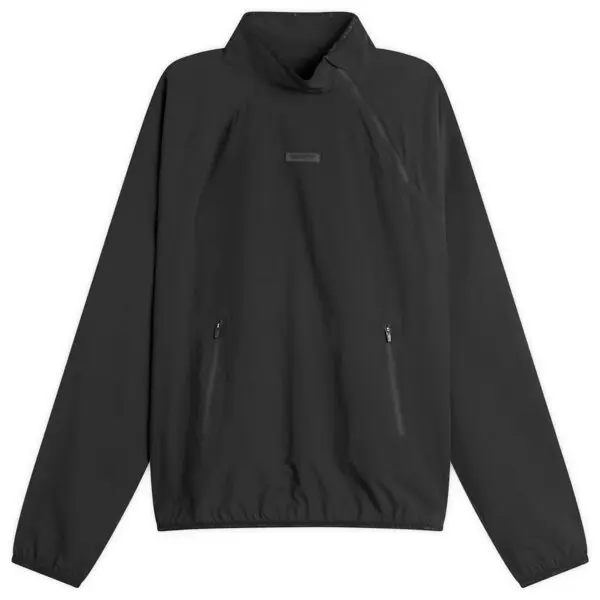 BANDIT Windproof Asymetrical Pullover - Black
