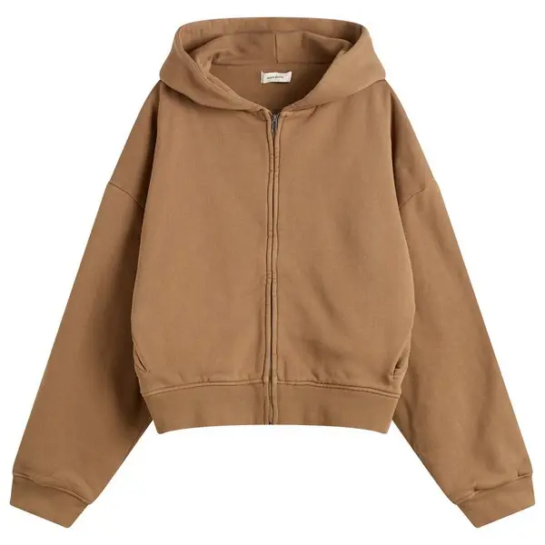 ENTIRE STUDIOS Thermal Waffle Hoodie - Dune