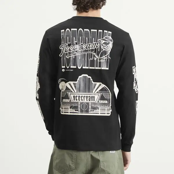 ICECREAM Multi Graphic Longsleeve T-shirt
