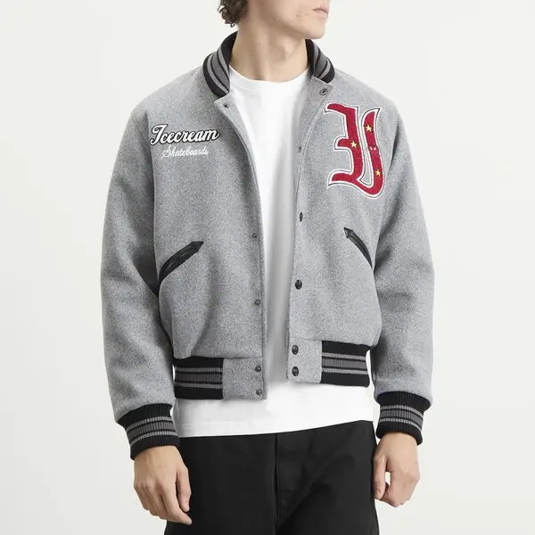 ICECREAM Mascot Varsity Jacket