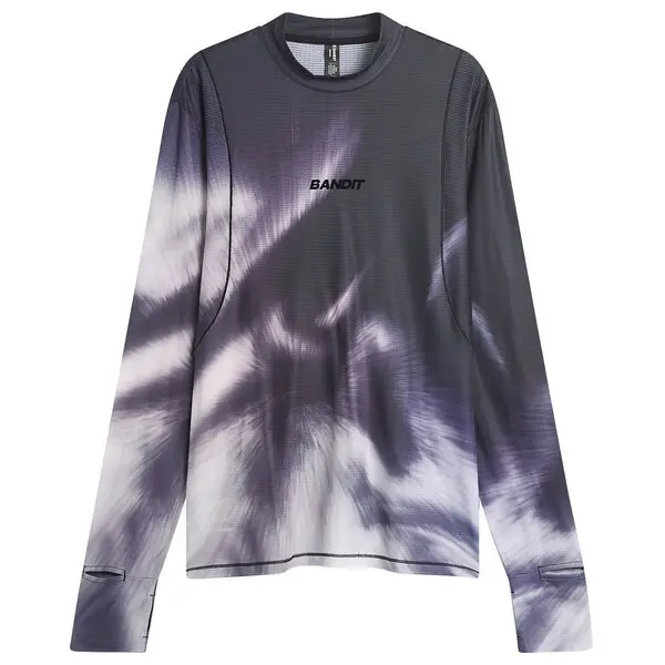 BANDIT Aura Grid Mockneck Long Sleeve - Haze Multi