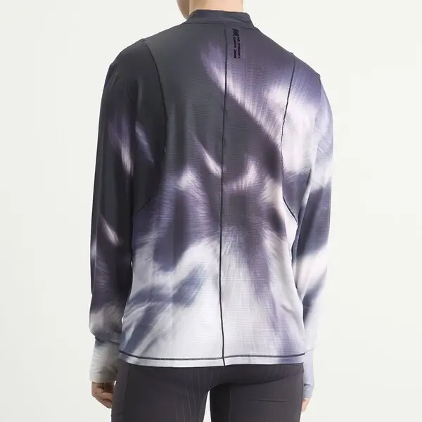 BANDIT Auragrid Mockneck Long Sleeve Top