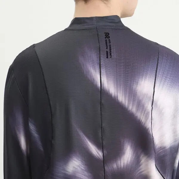 BANDIT Auragrid Mockneck Long Sleeve Top