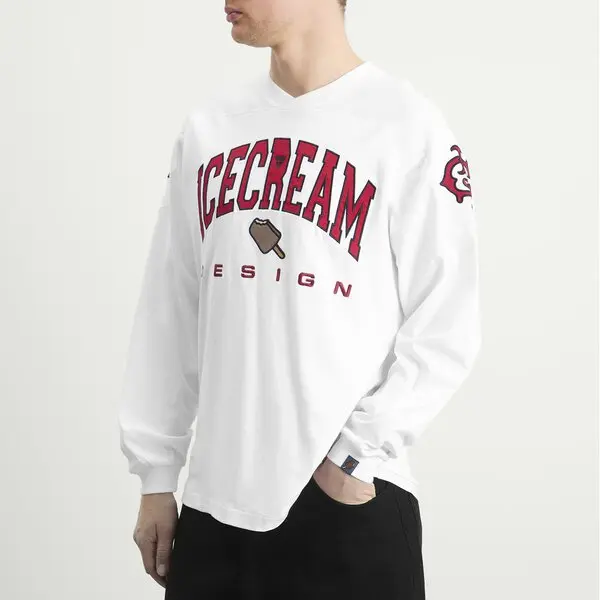 ICECREAM Design Longsleeve T-shirt