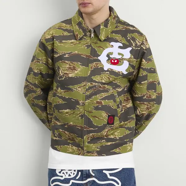 ICECREAM Tiger Stripe Work Jacket