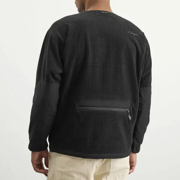 MANASTASH Grid Fleece Crew Sweat