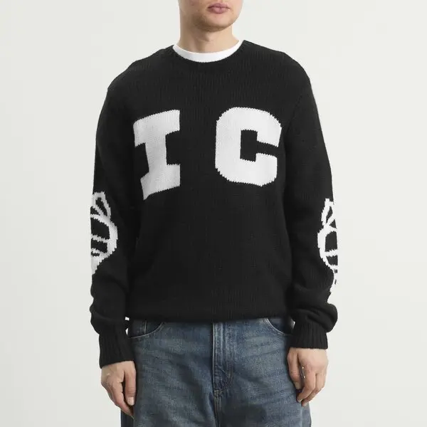 ICECREAM Running Dog Knitted Sweater